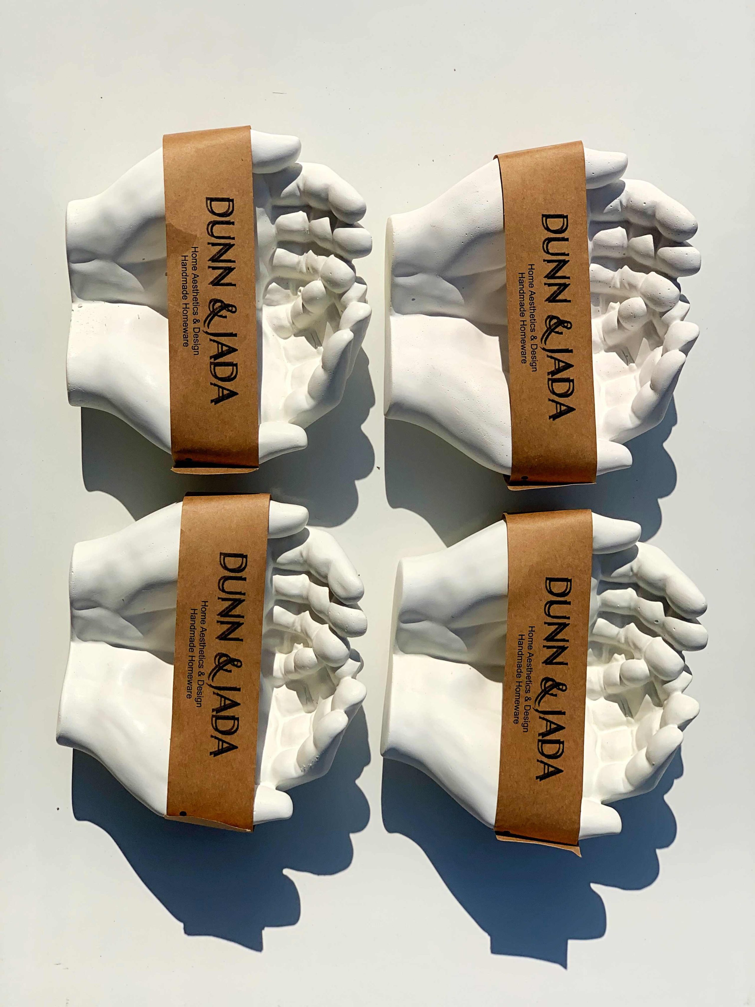 Concrete Cupped Hand Bowl - Dunn & Jada